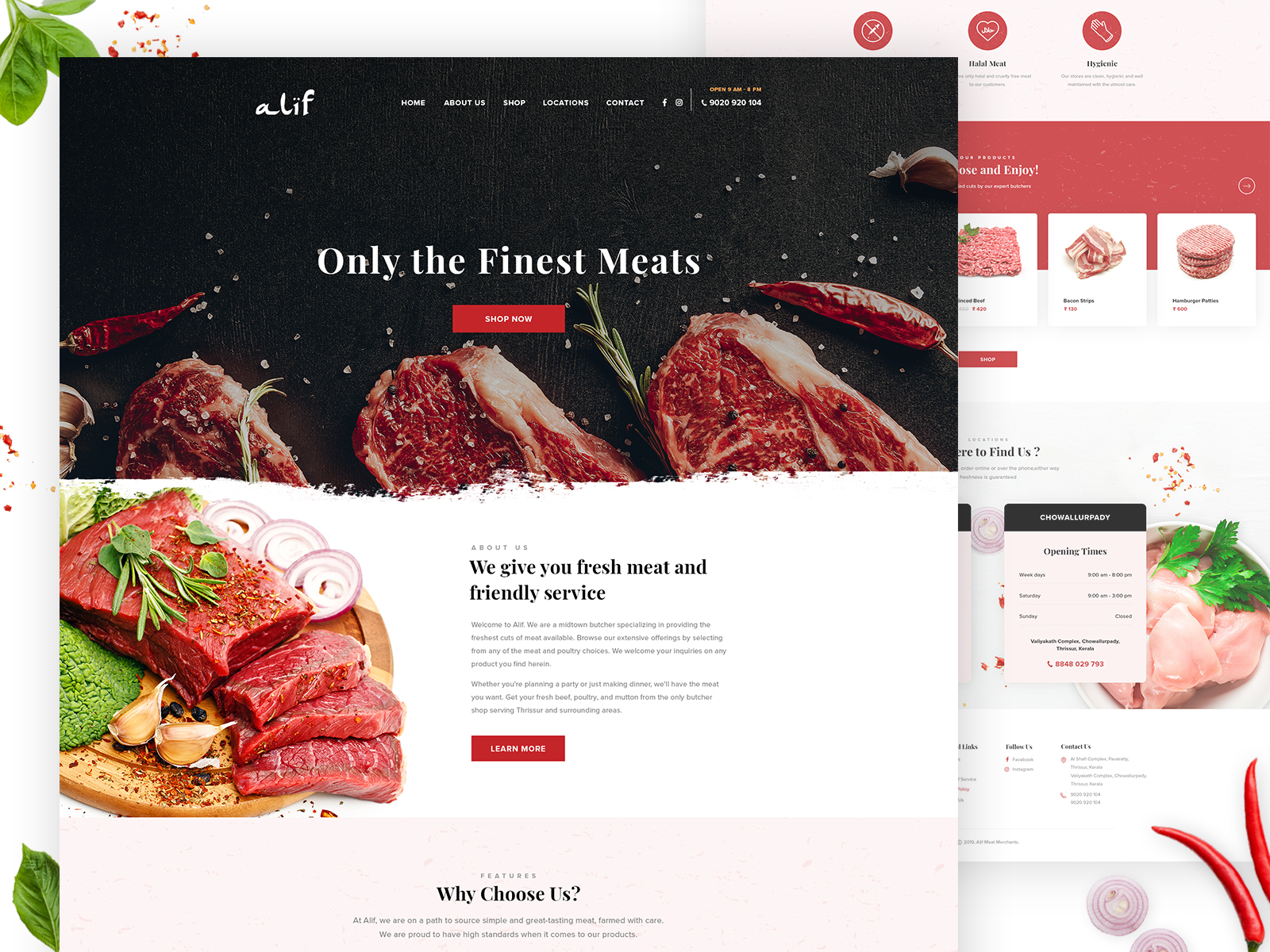 Alif Meat Merchants - Radon5 Technologies